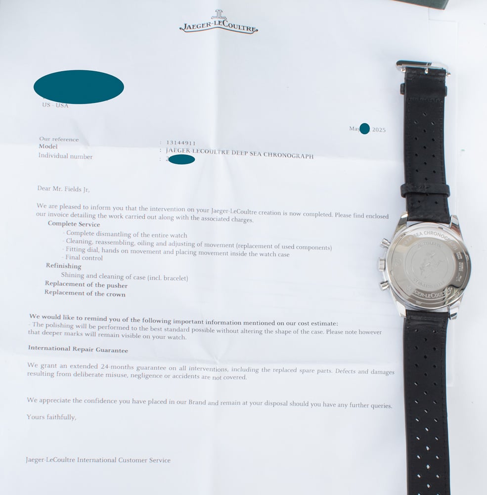 Jaeger-LeCoultre Master Compressor Deep Sea Chronograph : Q2068570