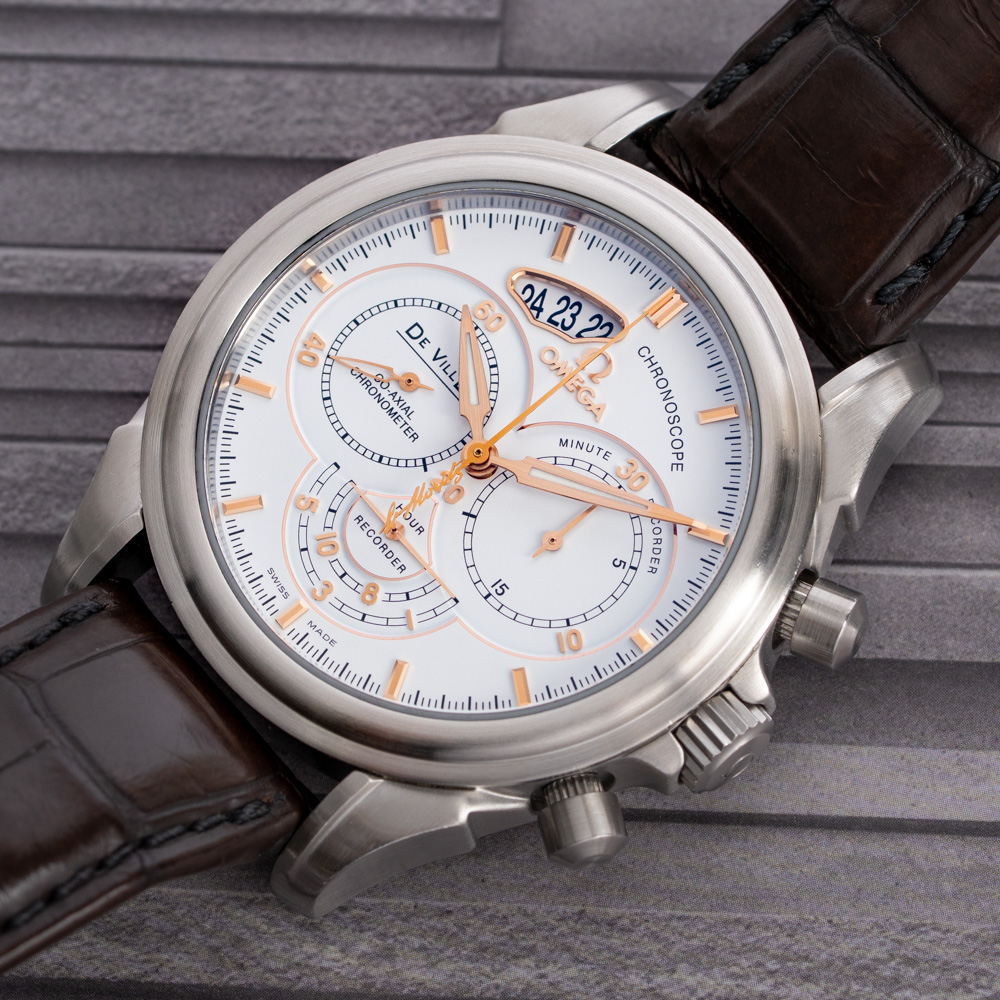 Omega DeVille Chronoscope 'Saint Moritz' : 422.13.41.50.04.002