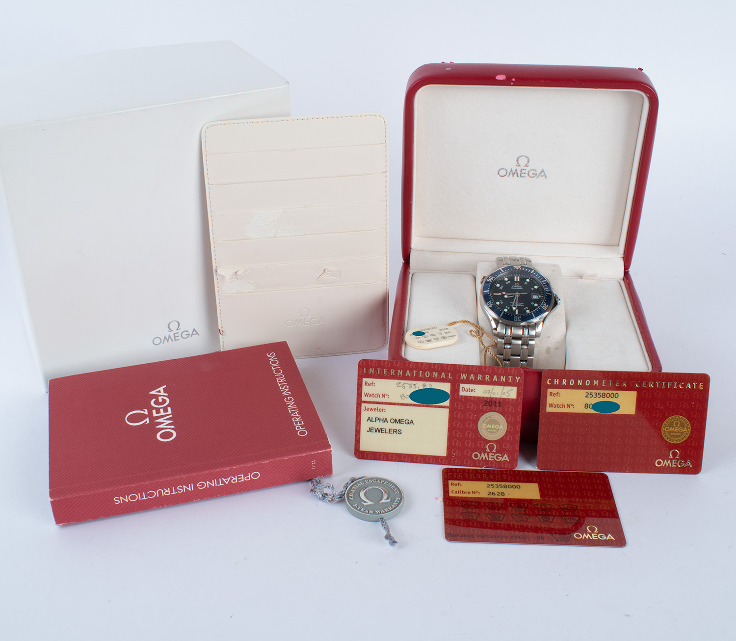 Omega Seamaster Professional GMT Co-Axial : 2535.80