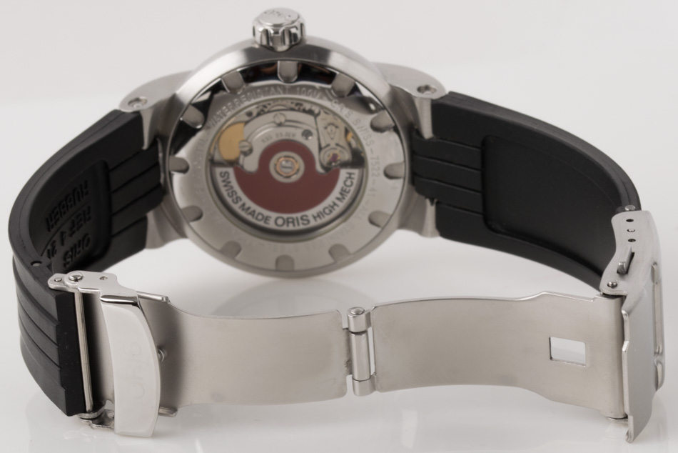 Oris - TT1 Day-Date : 635-7522-4161 : SOLD OUT : silver dial on black ...