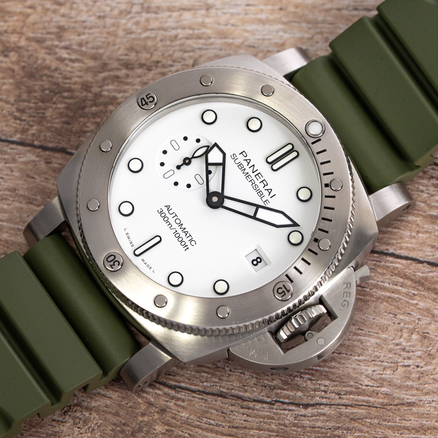 Panerai Submersible QuarantaQuattro Bianco : PAM 1226