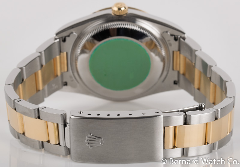 Rolex - Date : 15203 : SOLD OUT : blue dial on Heavy Oyster bracelet ...