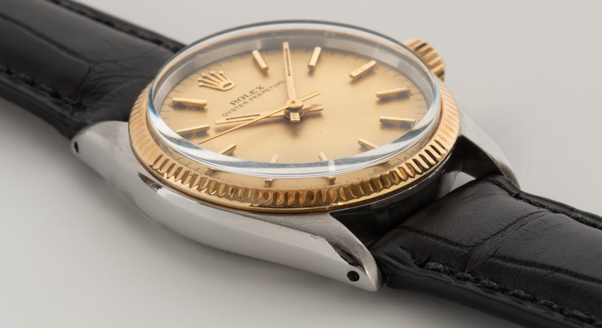 Rolex - Oyster Perpetual Mid-Size : 6551 : SOLD OUT : champagne dial on ...