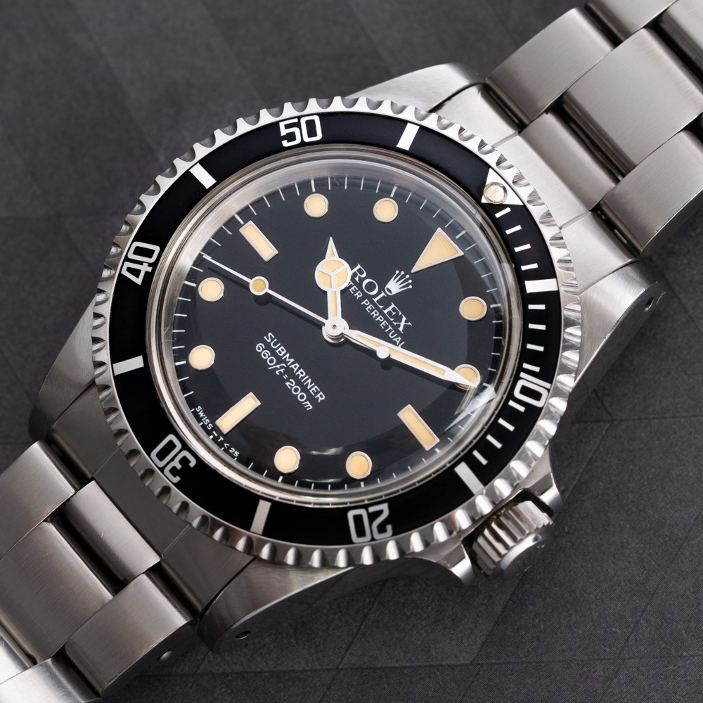 Rolex Submariner : 5513 black dial