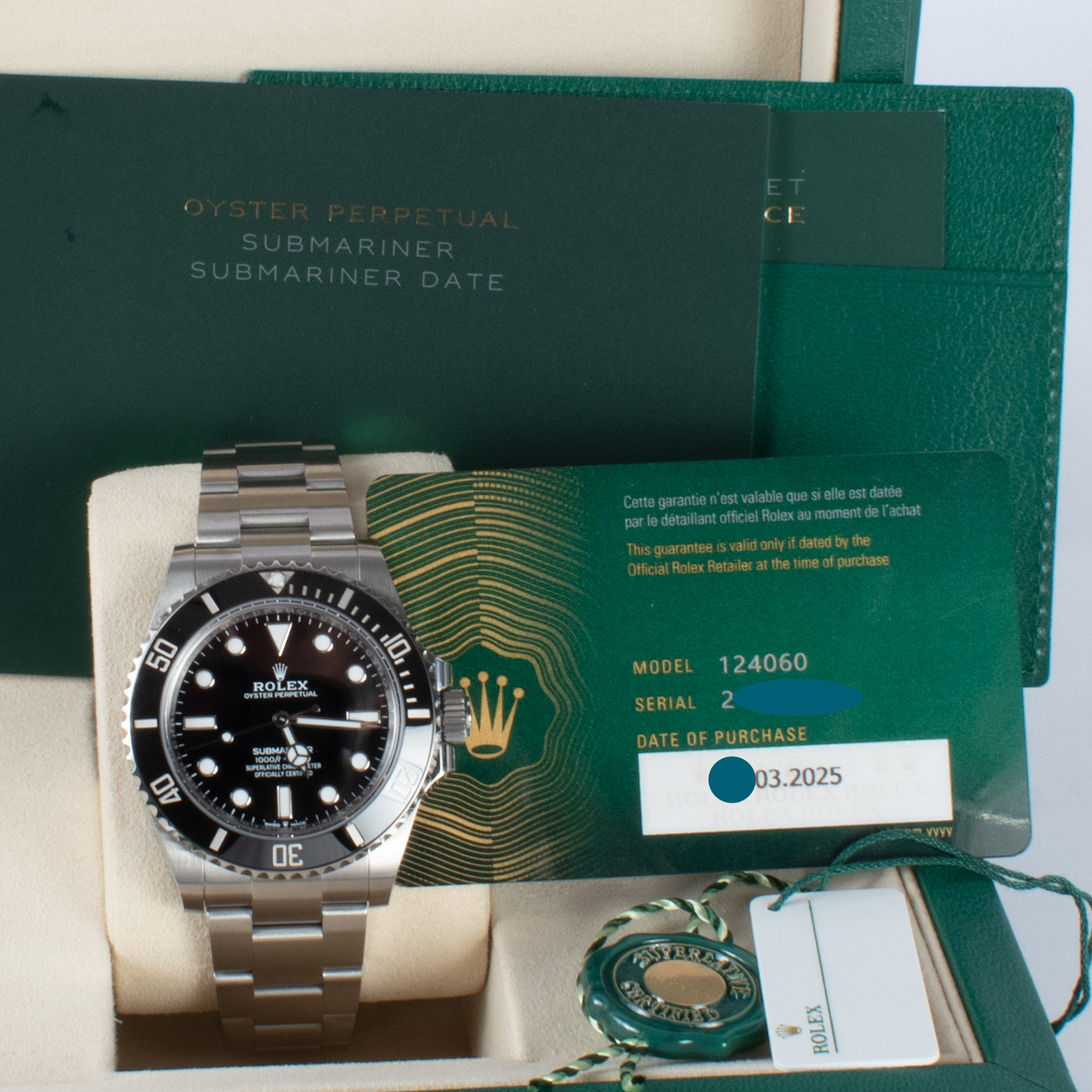 Rolex Submariner 41 : m124060-0001