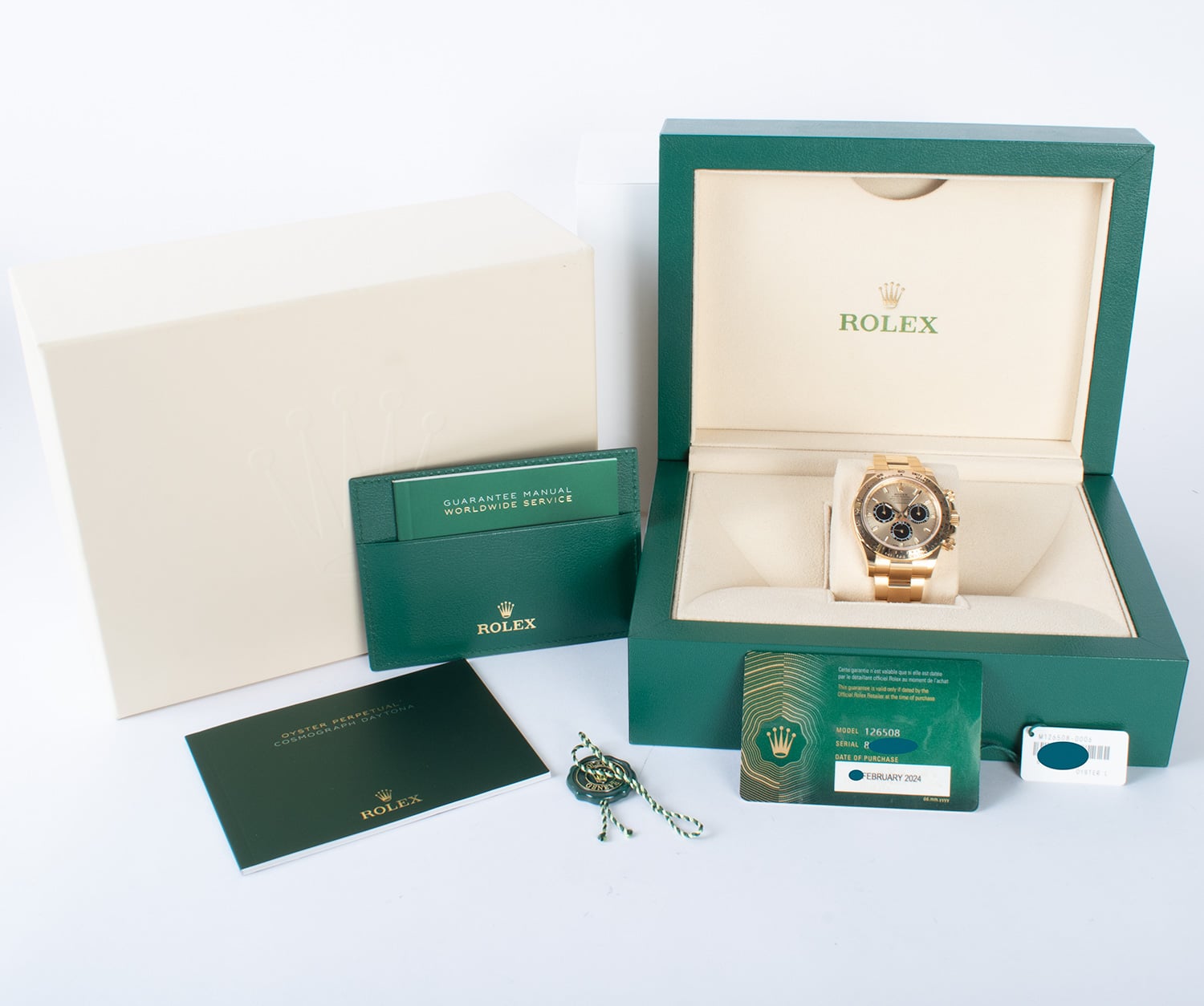 Rolex Cosmograph Daytona 'Pikachu' / 'YML' : 126508-0006
