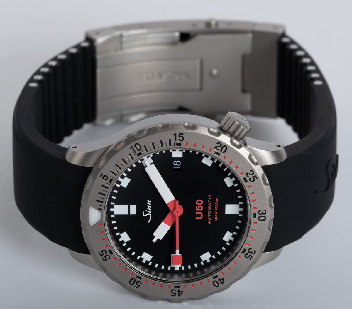 Sinn - U50 : U50 1050.010 : SOLD OUT : black dial on rubber strap ...