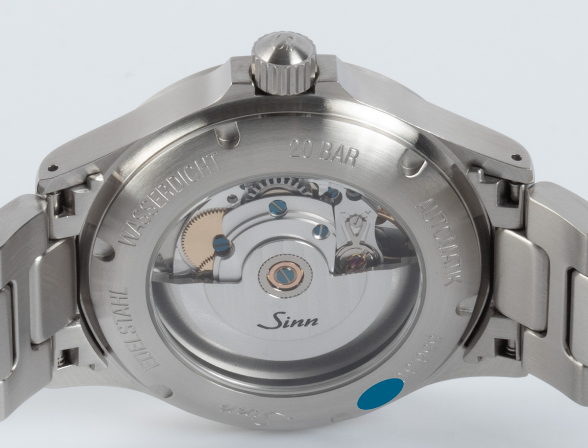 Sinn - 556 : 556 A 556.01 : SOLD OUT : black dial on Stainless Steel ...