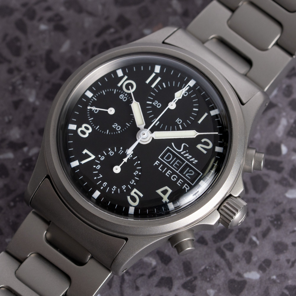 Sinn 356 Pilot Chronograph Acrylic : 356