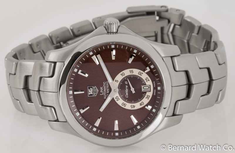 TAG Heuer - Link Calibre 6 : WJF211C.BA0570 : SOLD OUT : brown dial on ...